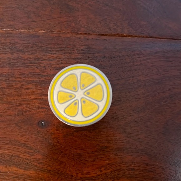 PopSocket | Cell Phones & Accessories | Metal Lemon Design Swappable ...